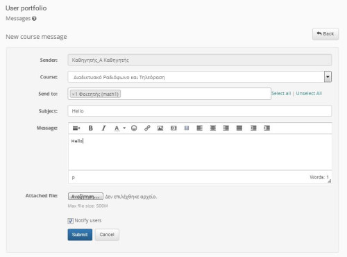 Open eClass Documentation