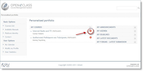 Open eClass Documentation