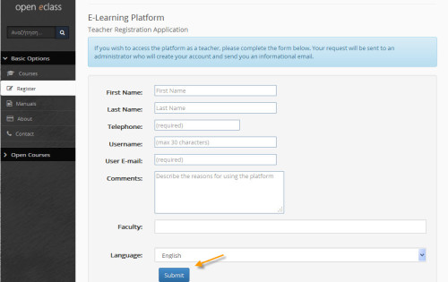 Open eClass Documentation